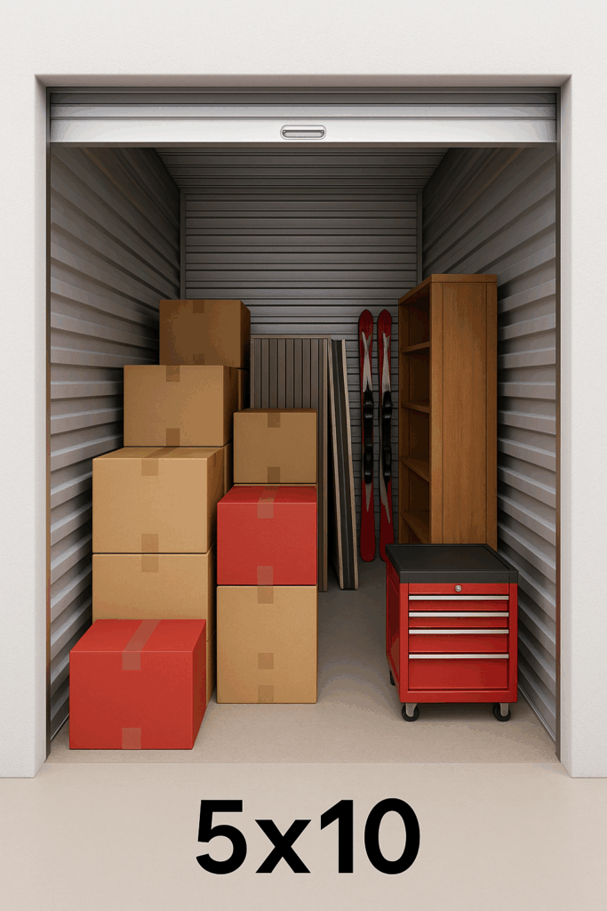 Self-Storage Unit Size Guide | Utah Storage Center